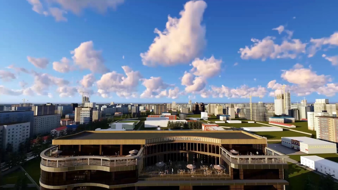 ENTERTAINMENT AND COMMERCIAL BUILDING IN ULAANBAATAR - EXTERIOR - YouTube