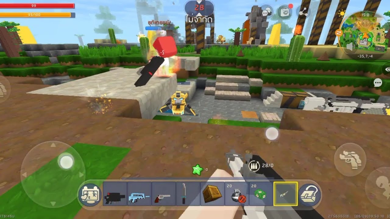 Es game Mini World mobile game ep.82 ATTACK ON ROBOTS - YouTube