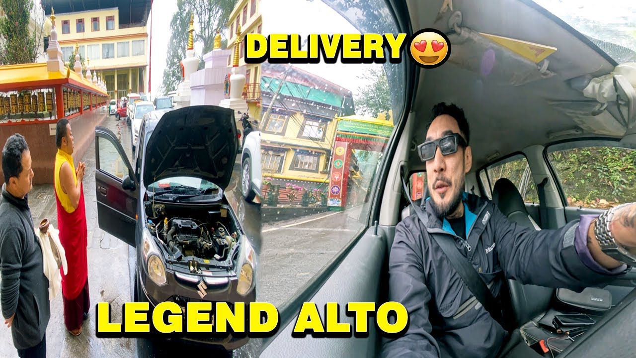Finally Apni Legend ALTO Ki Delivery Lehi Li Gangtok Sikkim Mai 😍 - YouTube