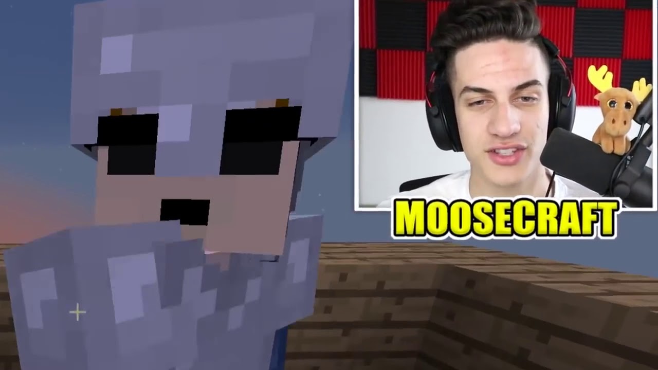 MooseCraft! FINDING BLUE STEVE IN MINECRAFT! NOT CLICKBAIT - YouTube