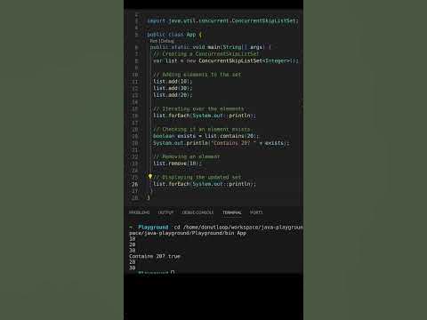 Exploring ConcurrentSkipListSet: Java’s Concurrent NavigableSet Solution - YouTube