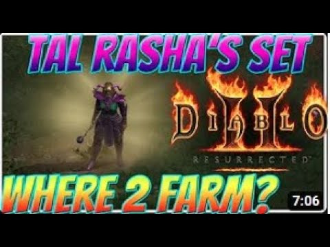Diablo 2 Resurrected Tal Rasha's Wrappings Set Where To Farm? / See ...