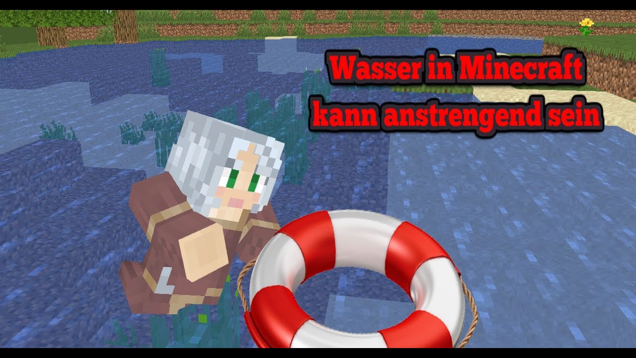 CraftingGrandma LERNT das WASSER in Minecraft KENNEN / Minecraft Anfänger - YouTube
