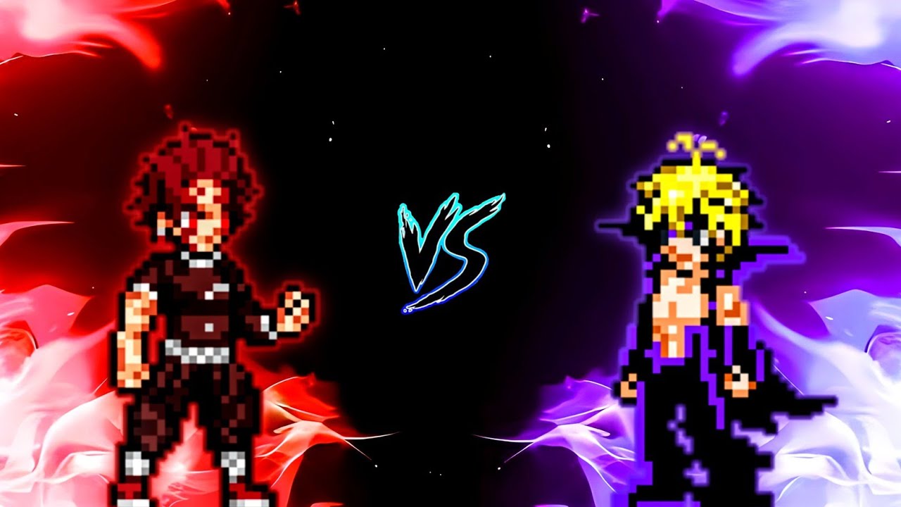 Tanjiro (all form) (New) VS Meliodas (all form) in Jump Force Mugen ...
