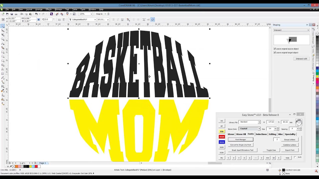 CorelDRAW Project Video - Envelope Text - YouTube