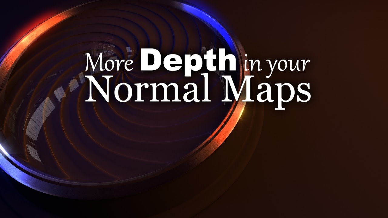 More depth in your normal maps - YouTube