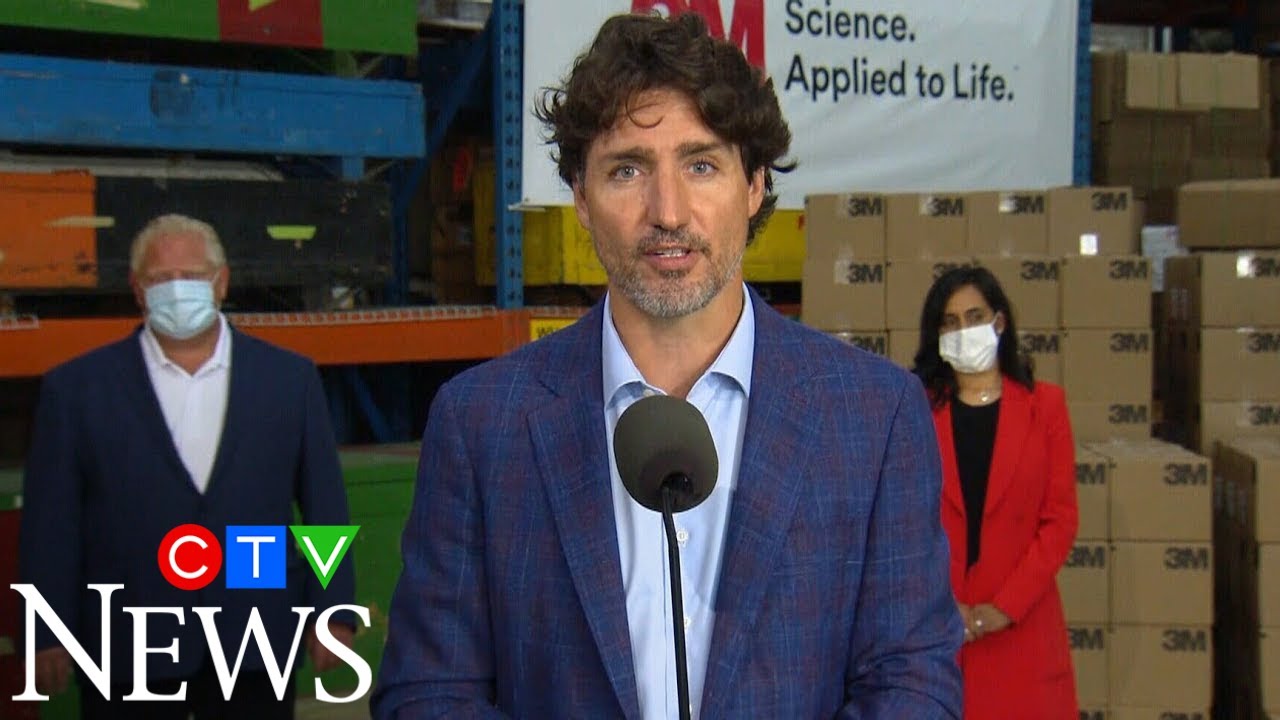Justin Trudeau hails the 'Team Canada' approach that has helped the ...