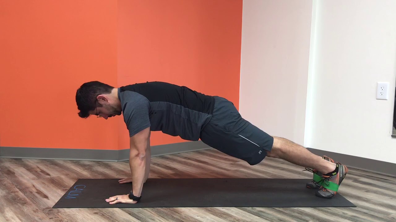 Psoas plank march - YouTube
