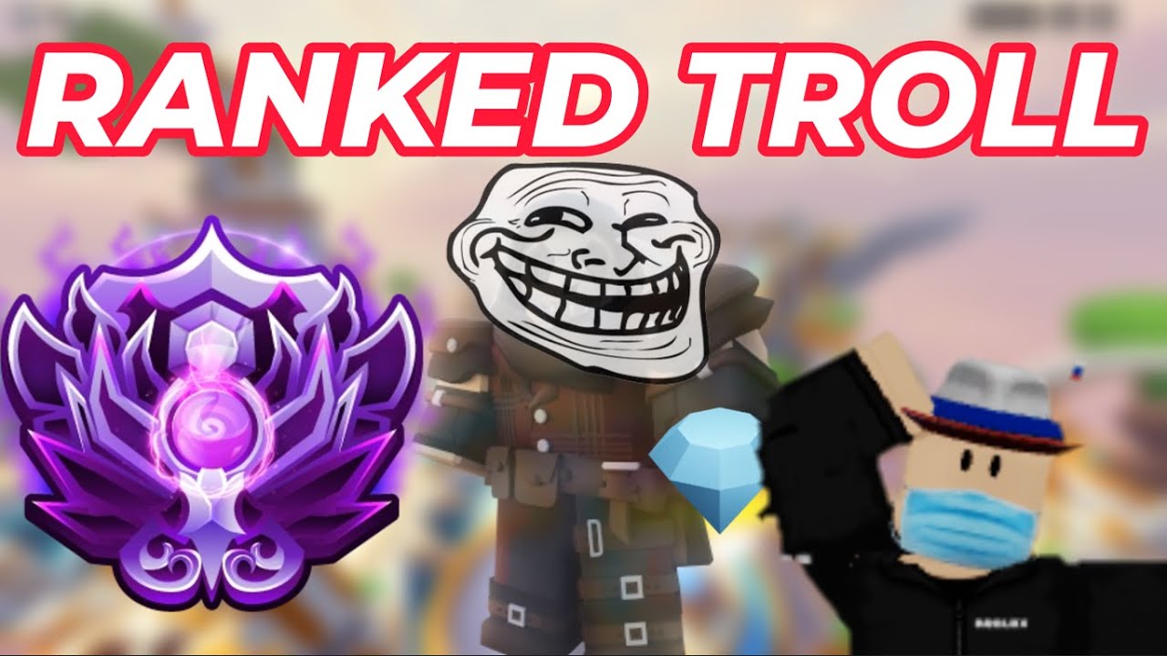 Smoke is a COMPLETE TROLL in Roblox Bedwars Ranked - YouTube