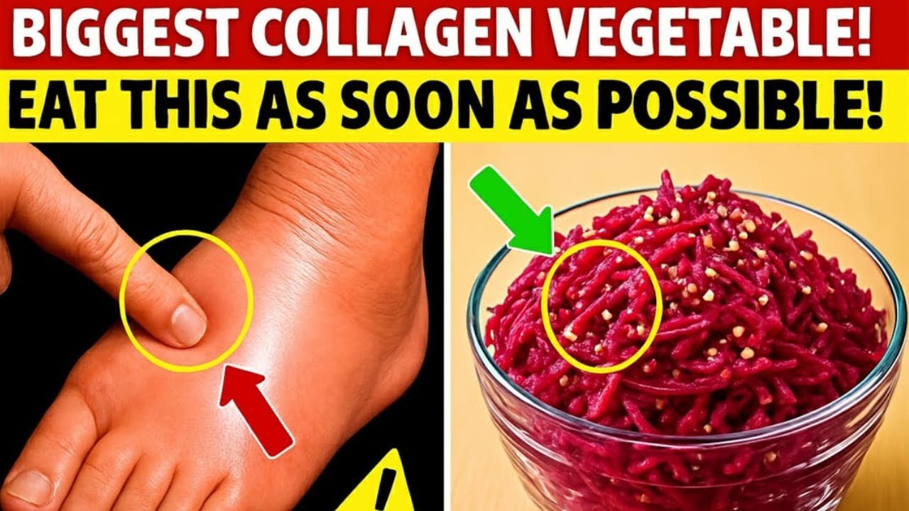 8 Collagen Rich Vegetables You MUST Eat for Your LEGS and JOINTS - YouTube
