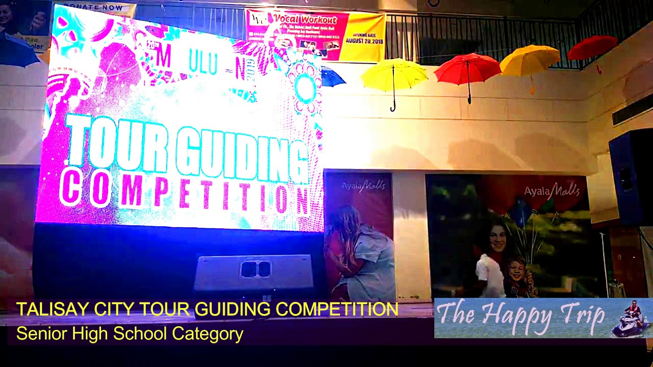SENIOR HIGH SCHOOL TOUR GUIDING COMPETITION, Talisay City - YouTube