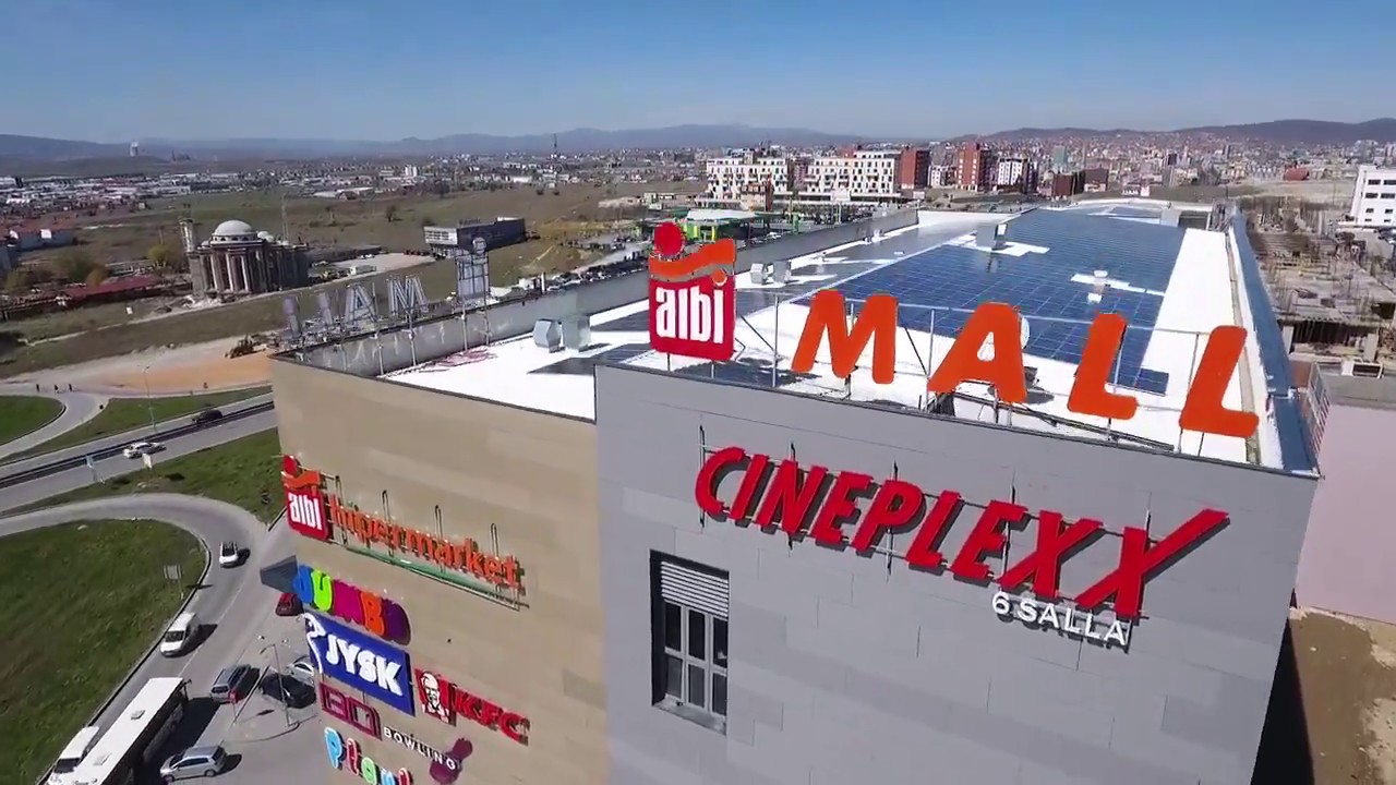 Jaha Solar has finished "Albi Mall" Project - YouTube