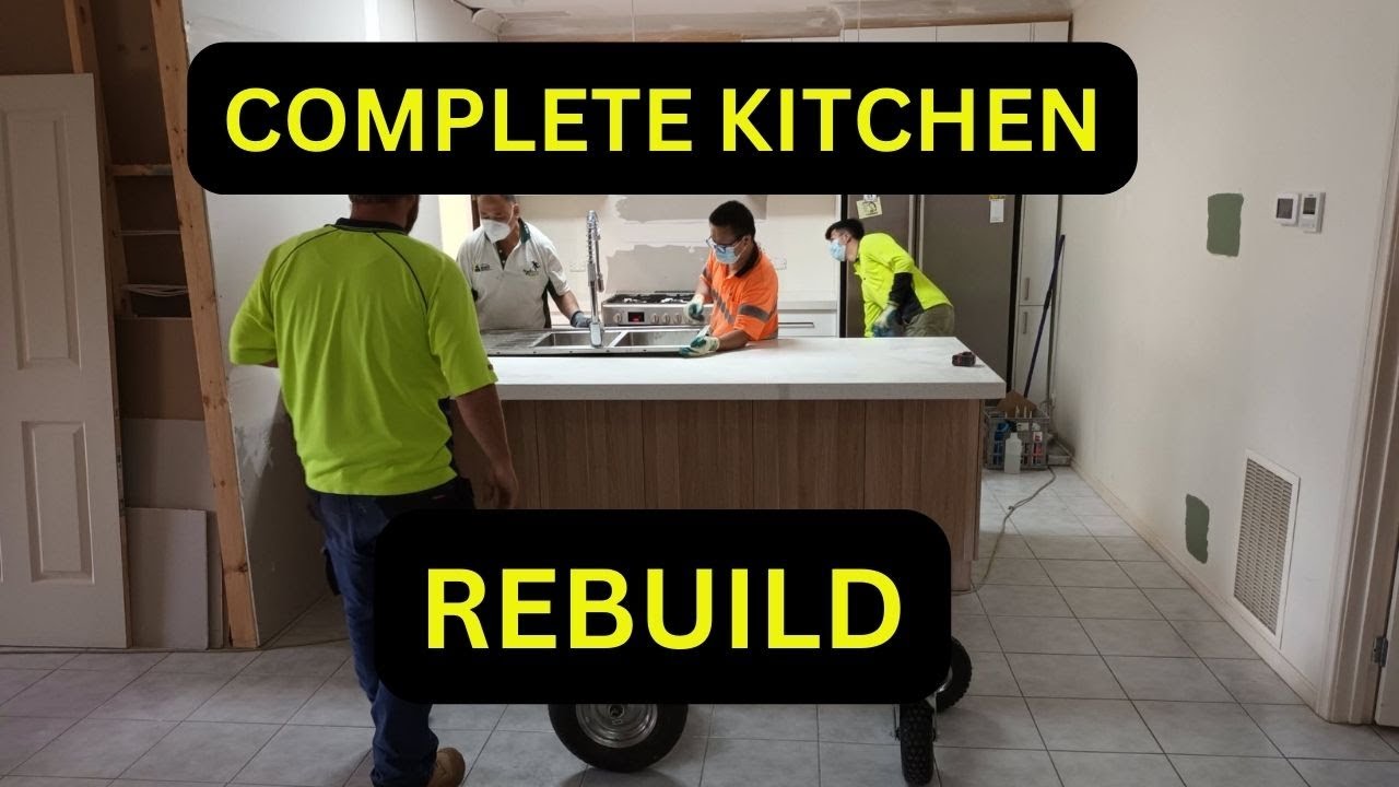 Complete Kitchen Rebuild: Practical Kitchen Transformation - YouTube
