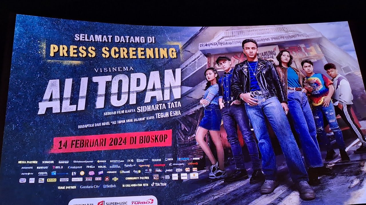 Press Screening & Press Conference Film " Ali Topan " ( Jefry Nichol ...
