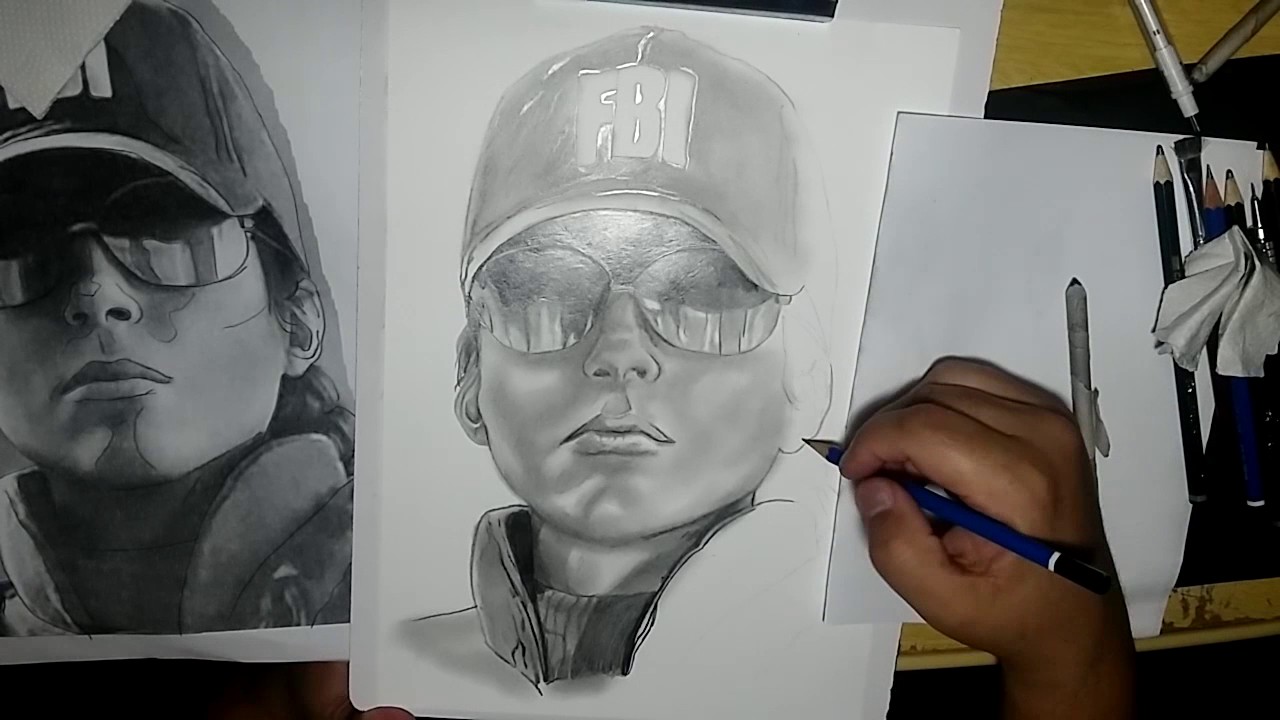 SpeedDrawing Ash Rainbow six siege - YouTube