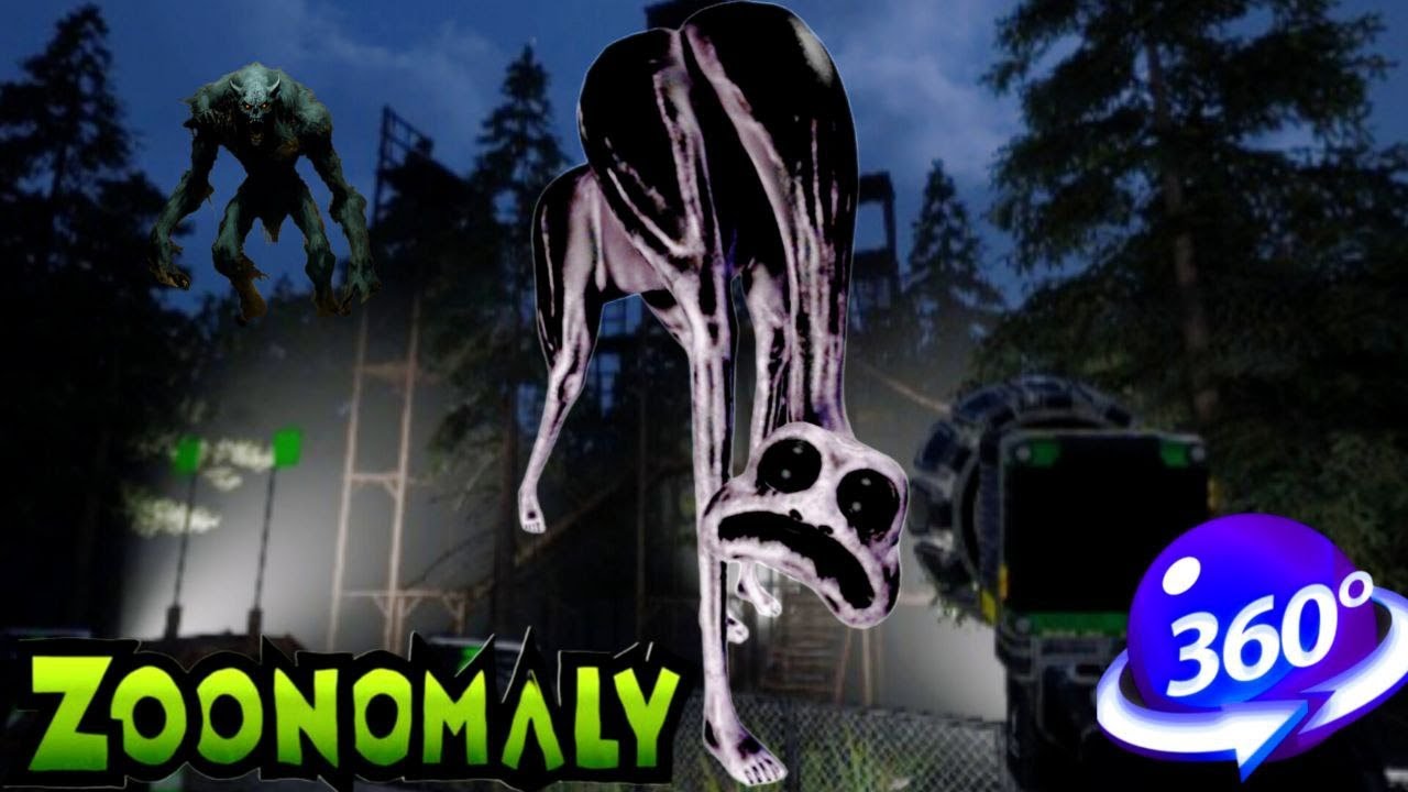 Monster Giraffe! ZOONOMALY! Magic VR 360! Game 107! - YouTube