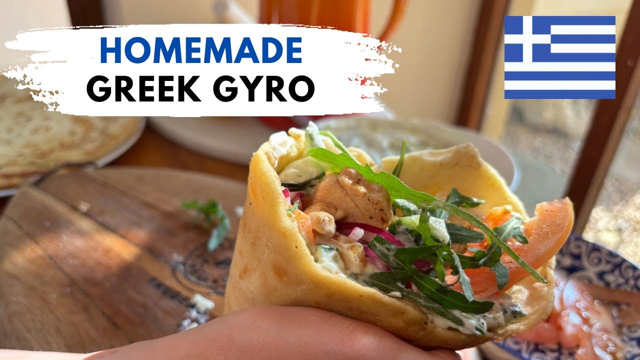 How to cook a Greek Gyro from scratch 🇬🇷 - YouTube