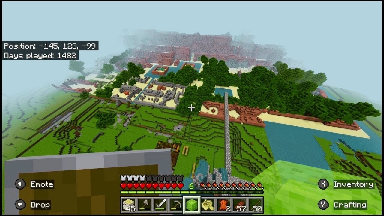 Building the Legend of Zelda in Minecraft - Looking for Dark Oak! - YouTube