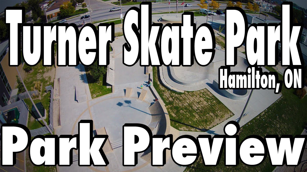 (HD) Turner Skate Park - Park Preview Drone Fly-By | Ontario Skateparks ...