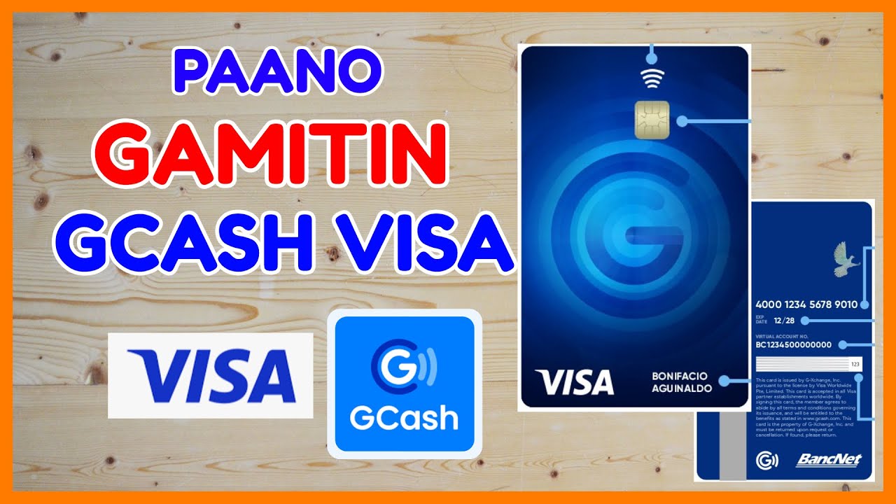 GCash VISA Card Paano Gamitin? GCash Visa Tutorial - YouTube