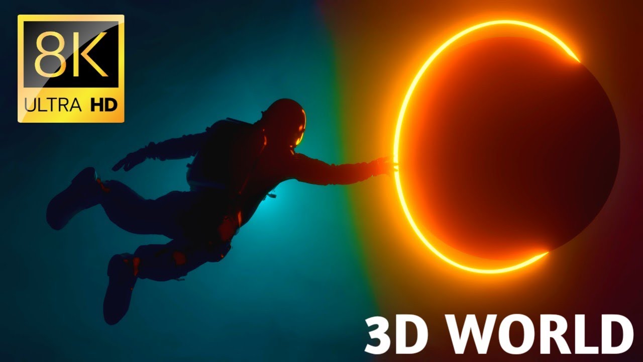 8K 3D Video Animation in ULTRA HD - YouTube