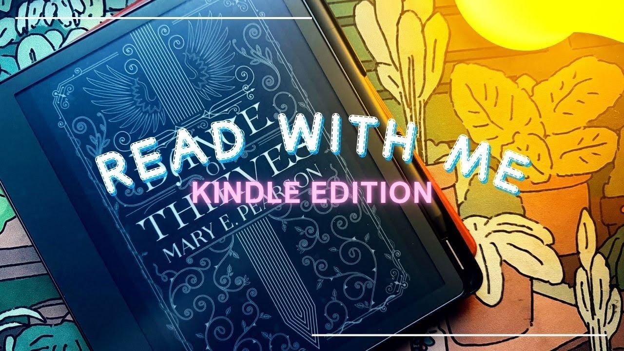 Read With Me | Rain and Fireplace Sounds | Kindle Edition - YouTube
