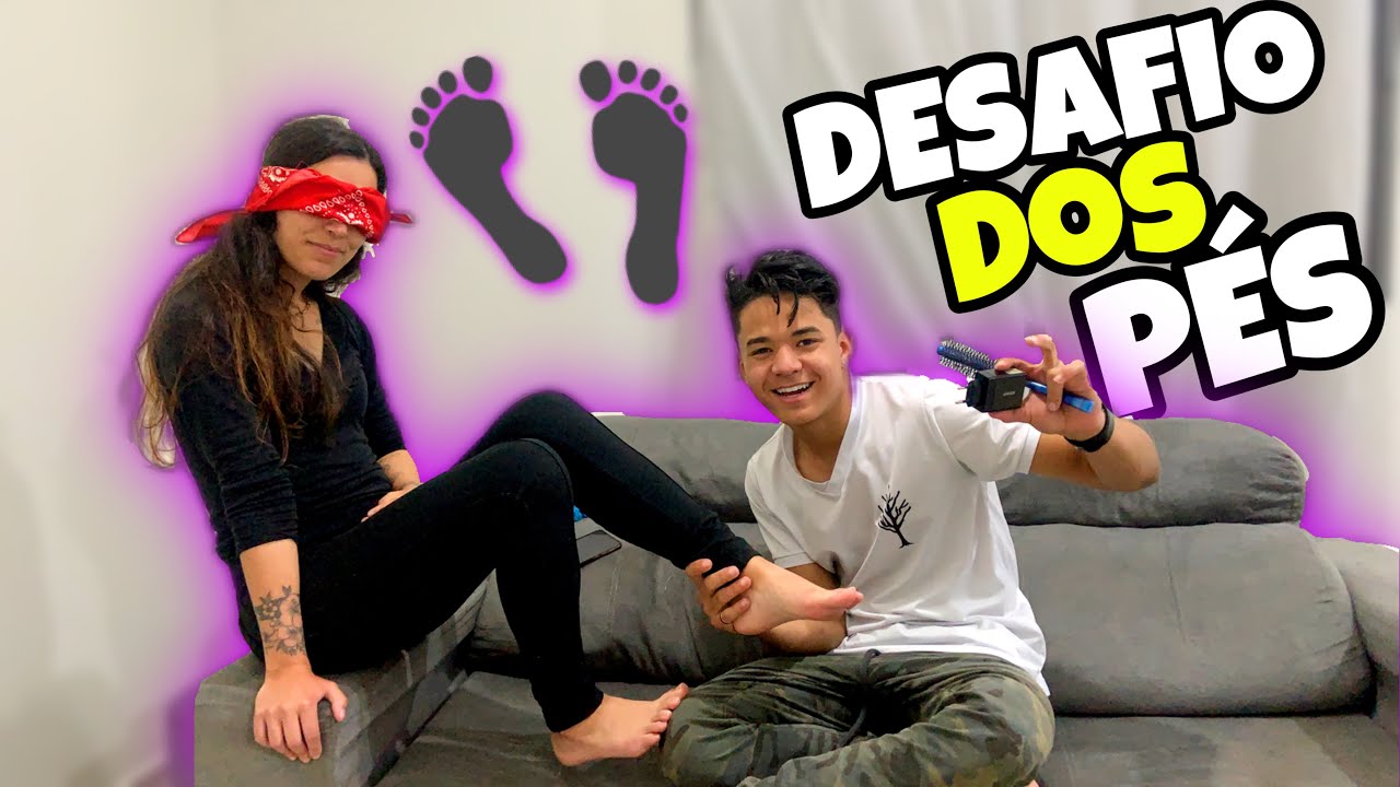 DESAFIO DOS PÉS! OQUE TEMOS NÓS PÉS?? - YouTube