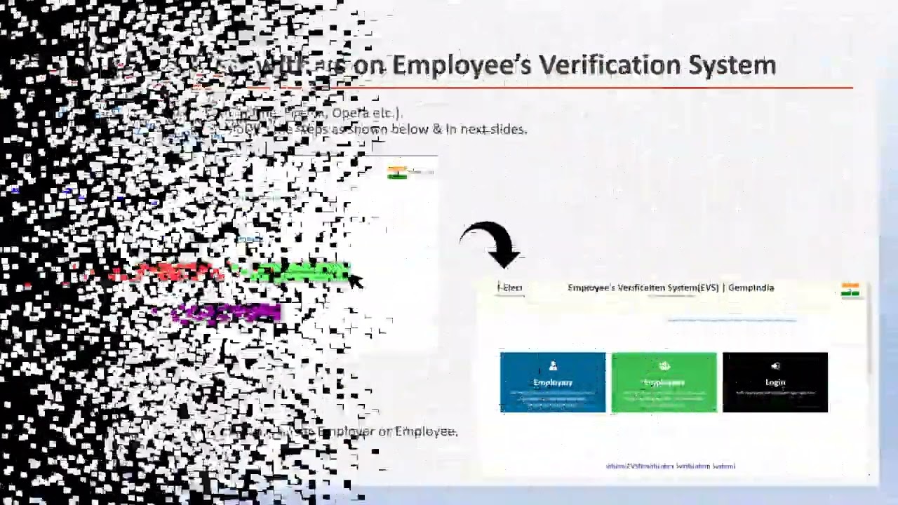 Employee's Verification System - EVS - YouTube
