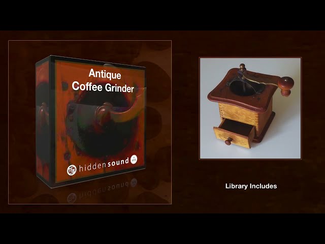 Antique Coffee Grinder | Machine Sound Effects Library | Asoundeffect.com