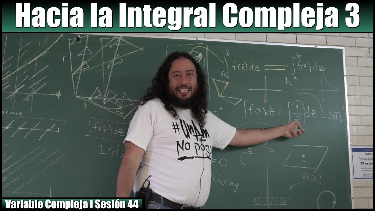 Hacia la integral en Variable Compleja 3 Sesión 44 - YouTube