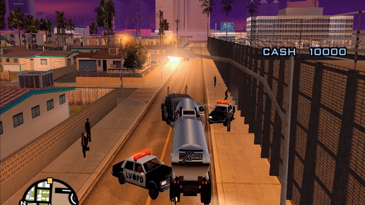 CJ Chased By The Whole PD: GTA SA Gameplay | #gta #gtasanandreas # ...