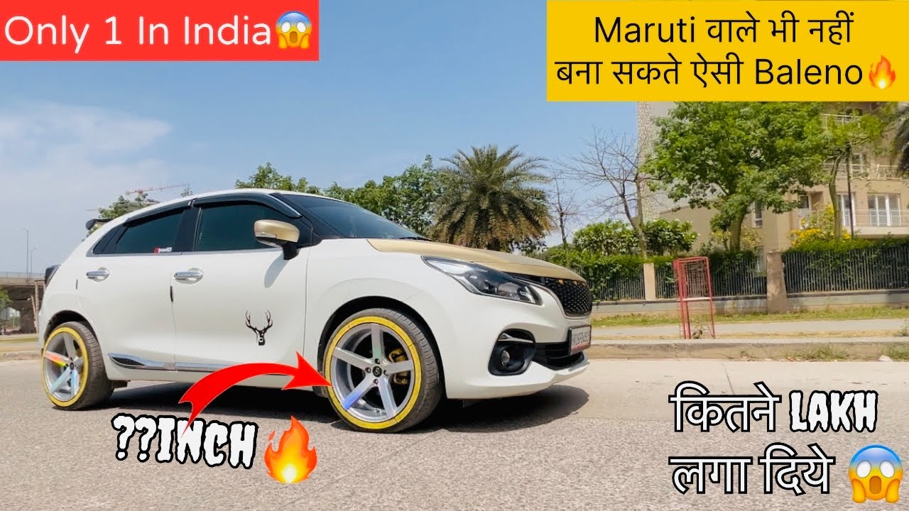 Golden Baleno ️😱इस Car का तो रुतबा ही अलग है🔥Z Black Baleno CNG ...