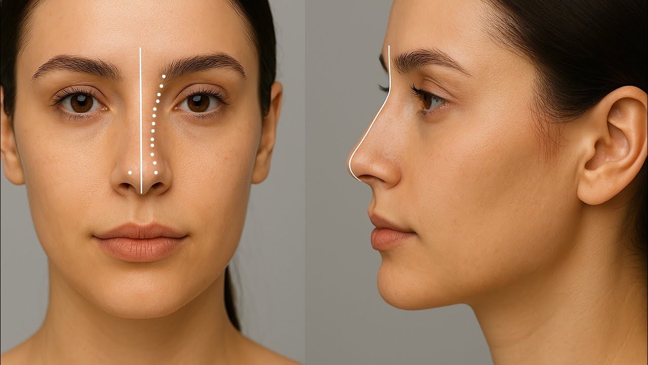 Dorsal Aesthetic Lines, Rhinoplasty. - YouTube