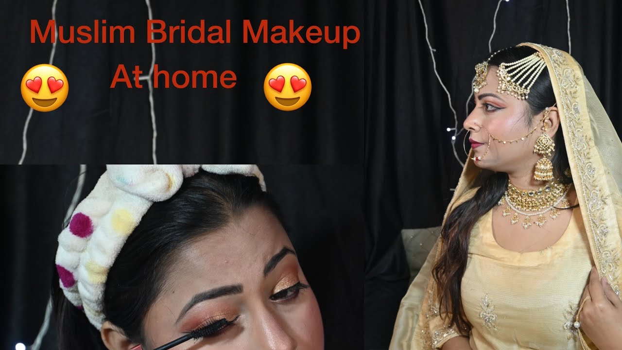 How to do Muslim Bridal Makeup || step by step || - YouTube