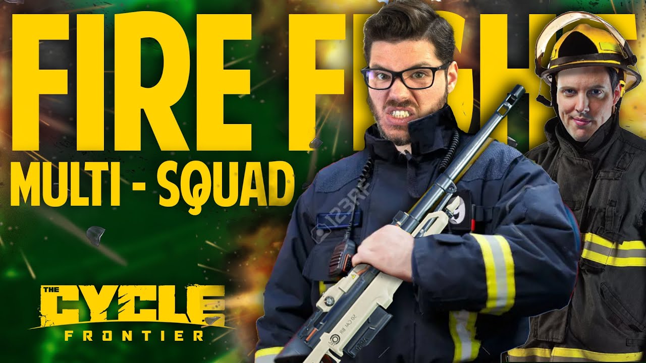 Insane Multi Squad Firefight ft. @sacriel | The Cycle Frontier - YouTube