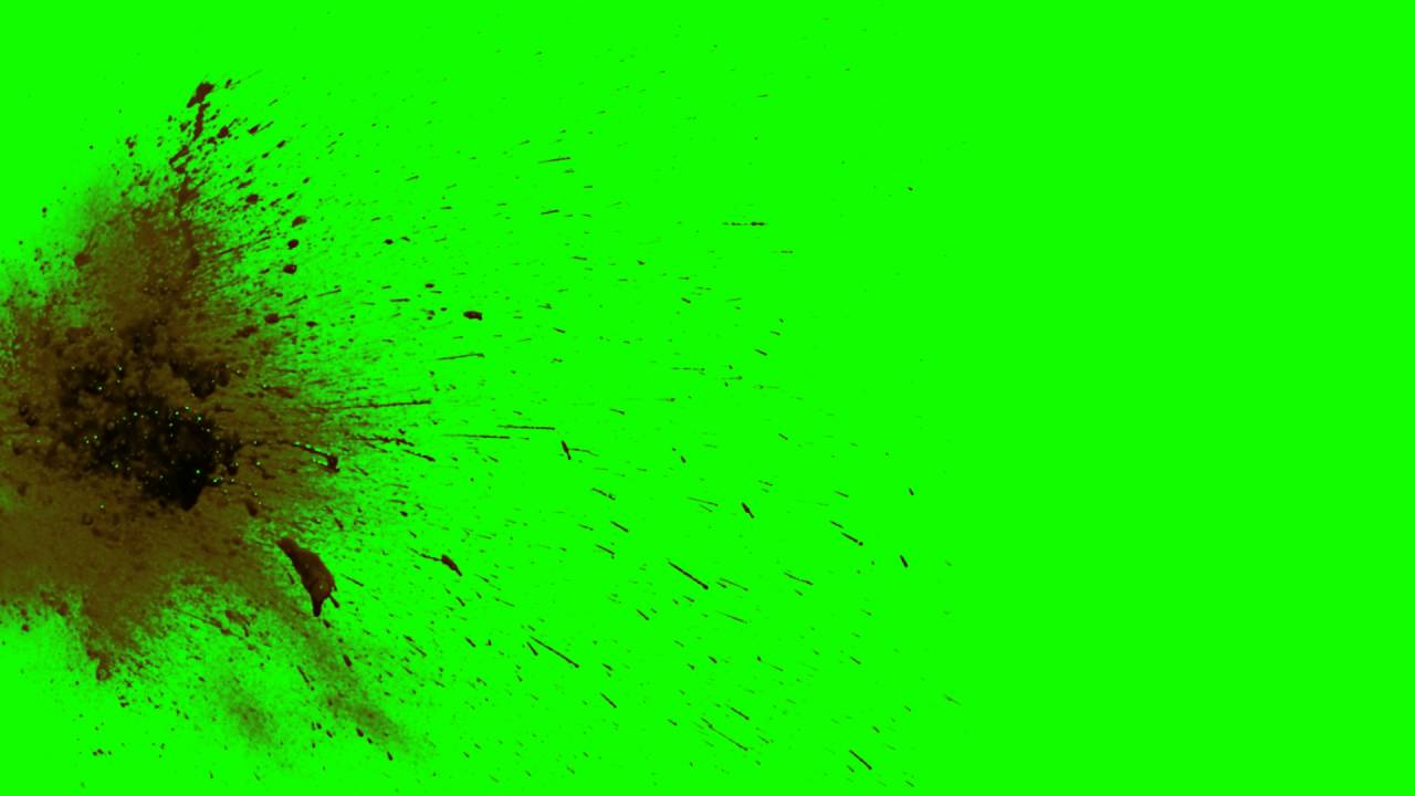 FREE HD Green Screen BLOOD SPLATTER - YouTube