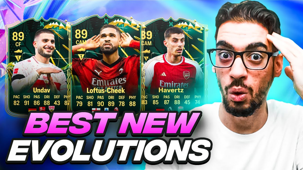 THE BEST *NEW* META EVOLUTION CARDS TO EVOLVE IN FC 24 Ultimate Team FC ...