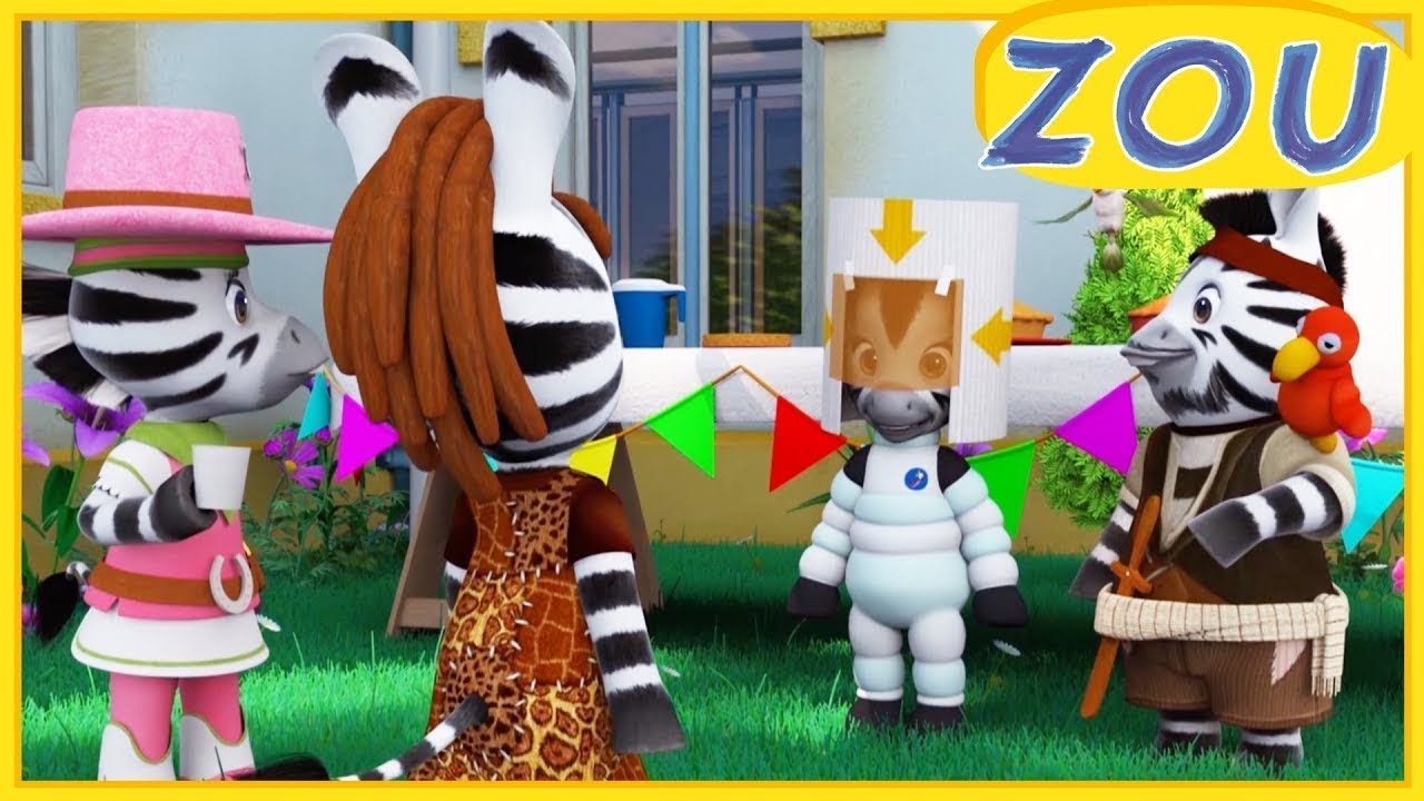 Zou em Português 🤡 A FESTA À FANTASIA 🤠 Desenhos para crianças - YouTube