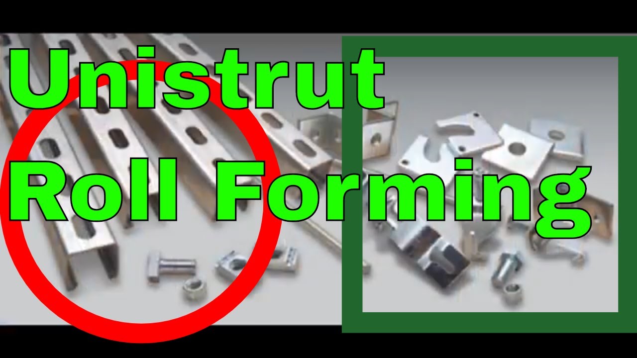 Automatic Unistrut Roll Forming Machine /strut machine for sale - YouTube