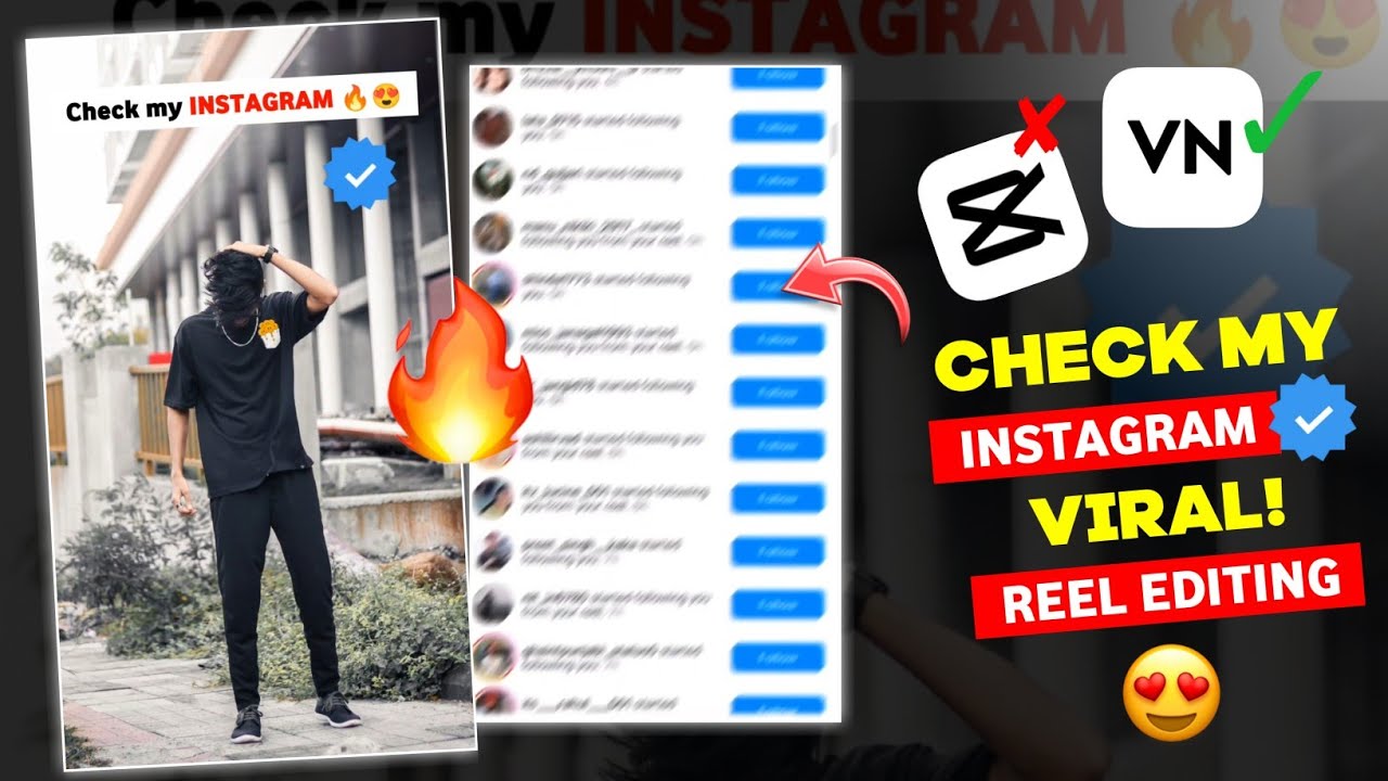 Check My Instagram Trending Reels Editing || Check My Instagram ...
