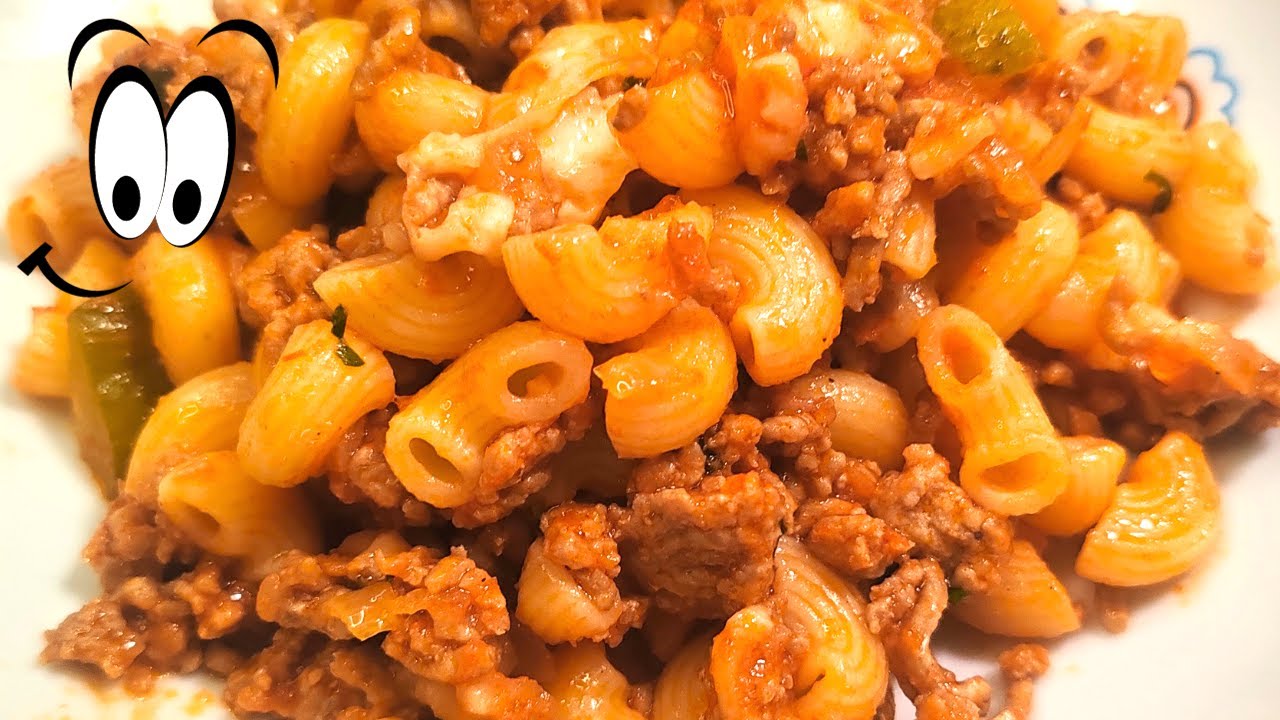 Najboljši Makaroni z mletim mesom iz mojih študentskih dni: Recept za ...