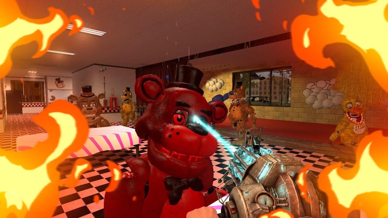 (Gmod FNAF Timeline series:) Chica vs toy Chica cooking competition ...