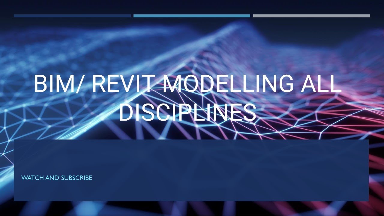 BIM/ REVIT MODELING ALL DISCIPLINES LECTURE 5 HIGH LEVEL#ABIMOUTSOURCE ...