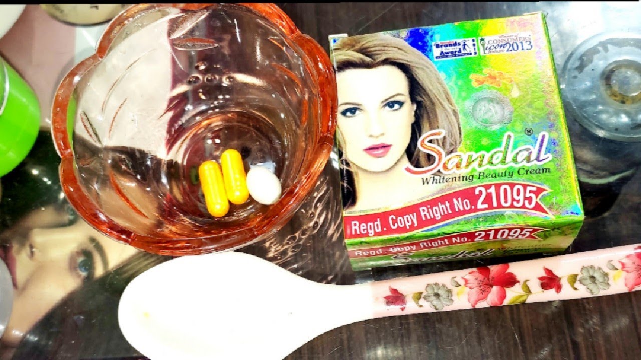 Sandal whitening beauty cream formula with 3 ingredients,👌🏻🤗 - YouTube