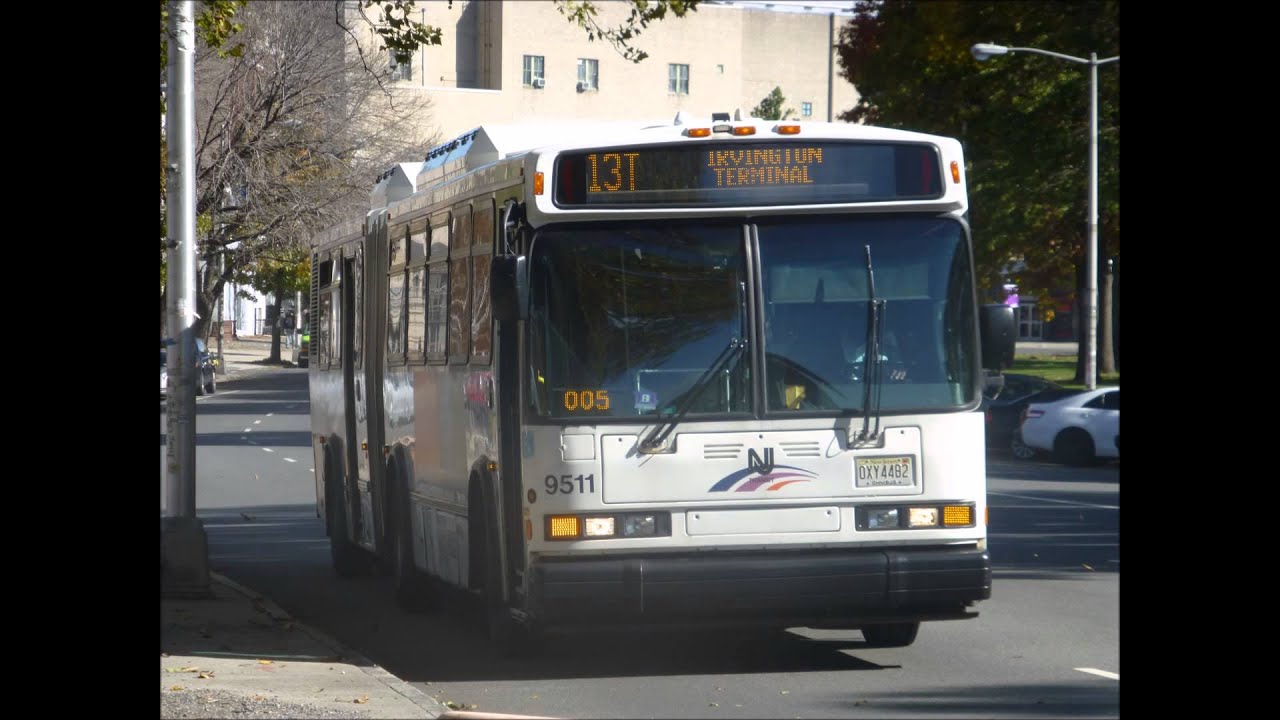 New Jersey Transit 2002-03 NEOPLAN Transliner Articulated (AN459) 9522 ...