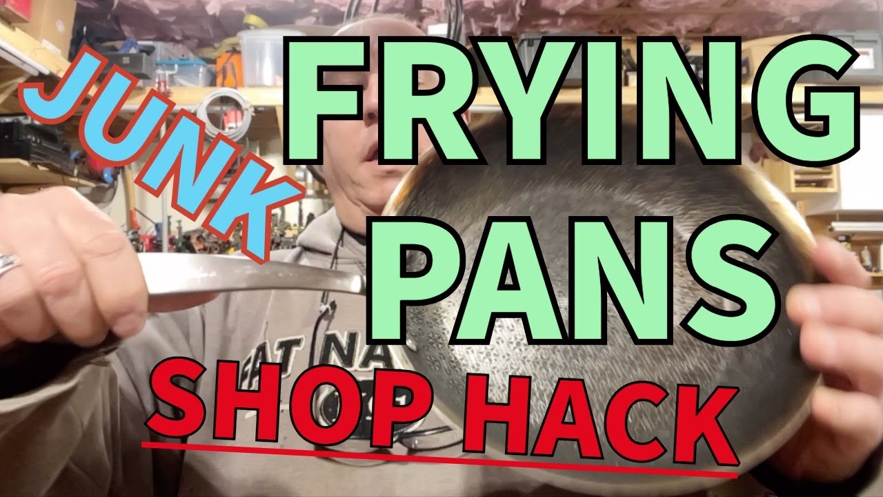 OLD Frying Pans - Shop Hack - What I did with my Old Frying Pan? - YouTube
