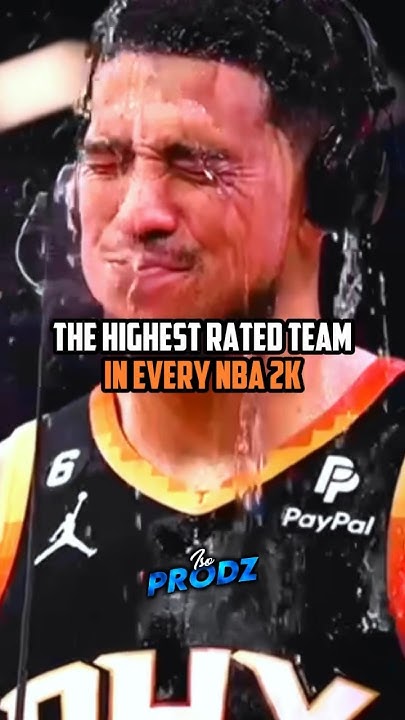 Highest rated team in every 2k from 2k24-2k17 #blowup #nba #basketball #fyp - YouTube