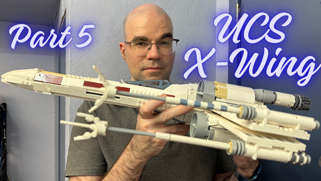 UCS X-Wing Build: Stand - YouTube