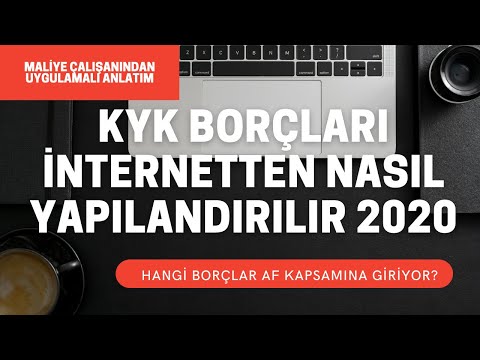 KYK BORCU YAPILANDIRMASINA İNTERNETTEN NASIL BAŞVURULUR 2020 ÖĞRENİM - KATKI KREDİSİ YAPILANDIRMA