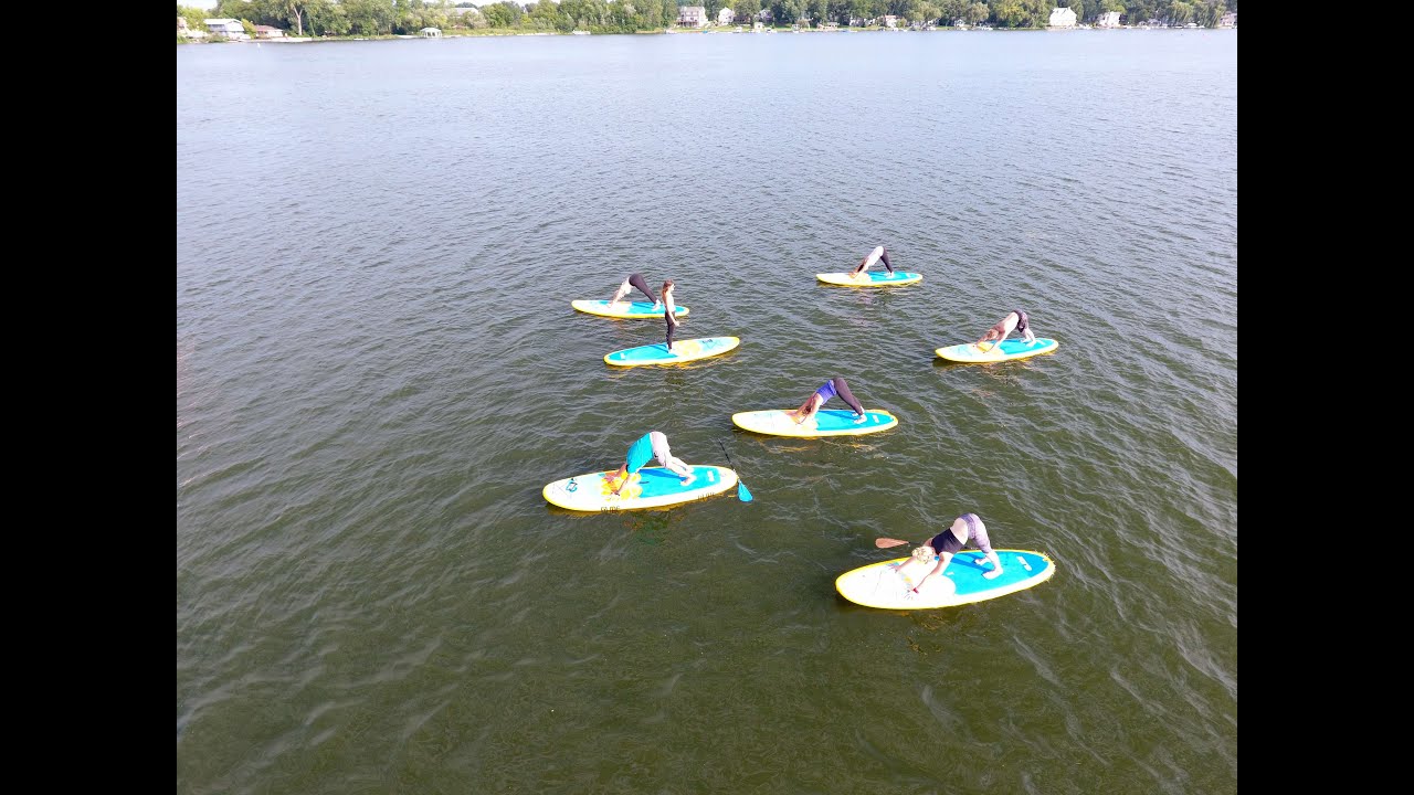 Drone and Osmo Paddle Board Commercial Lake County, Il Standup and Flow ...
